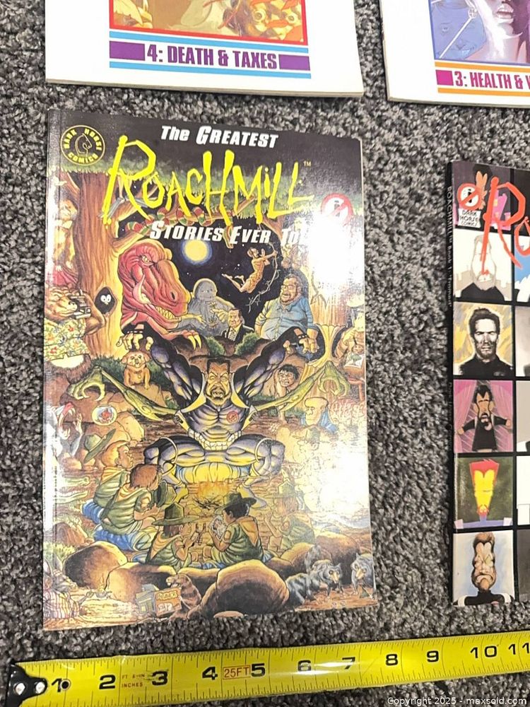 Give Me Liberty Issues 3 & 4, Roachmill Comic | Maxsold