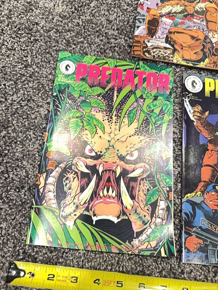 Predator comic books issues 2-4 | Maxsold