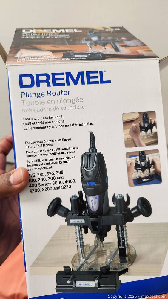 Dremel plunge router attachment | Maxsold