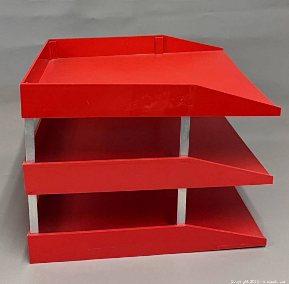 Vintage Starmark 3-Tier Desktop Letter Tray | Maxsold