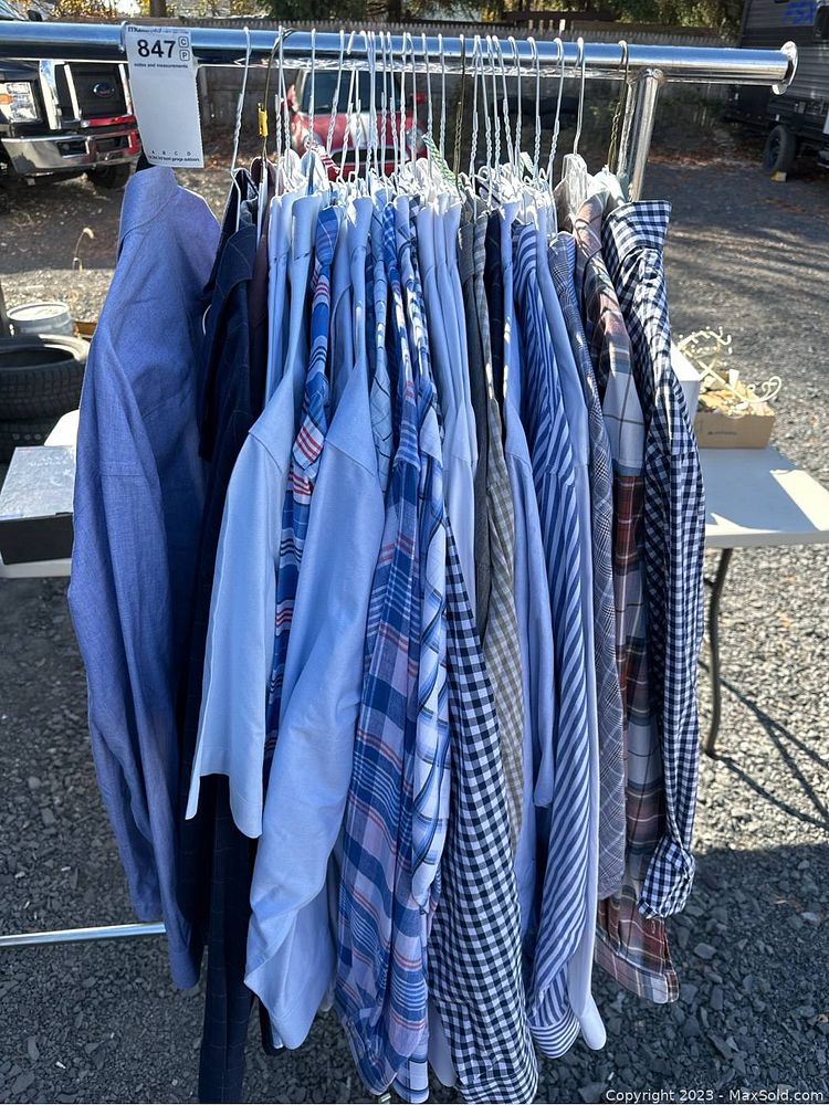 Men's Dress Button Up Shirts, Mostly XL and XXL Sizes | Maxsold