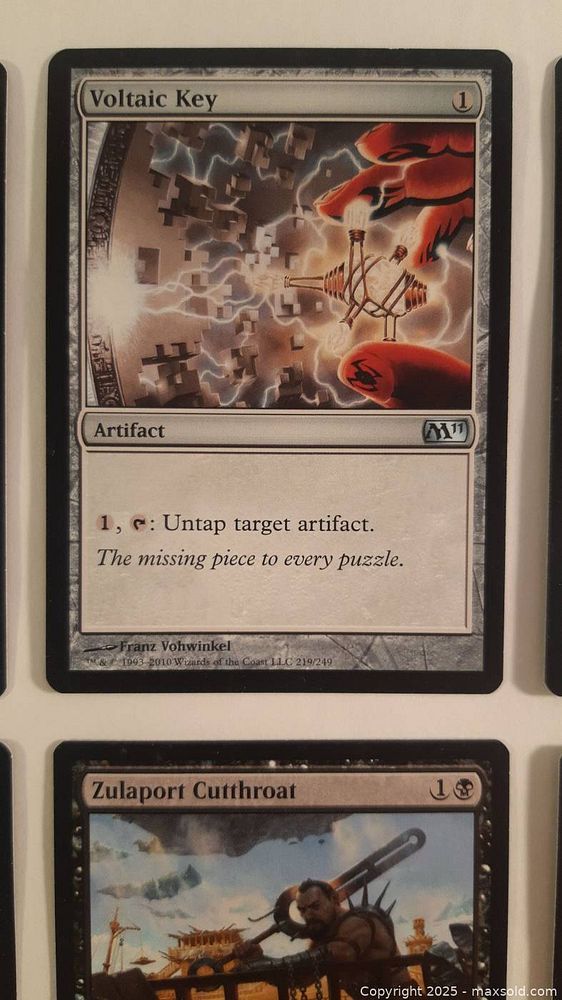 6 Magic the Gathering Cards Voltaic Key | Toronto (Ontario, Canada ...