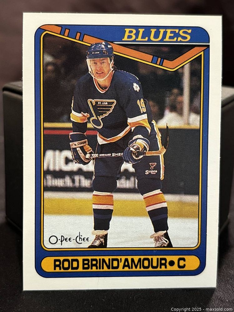 1990-91 OPC Rod Brind'Amour Rookie Card #332 St. Louis Blues | Maxsold