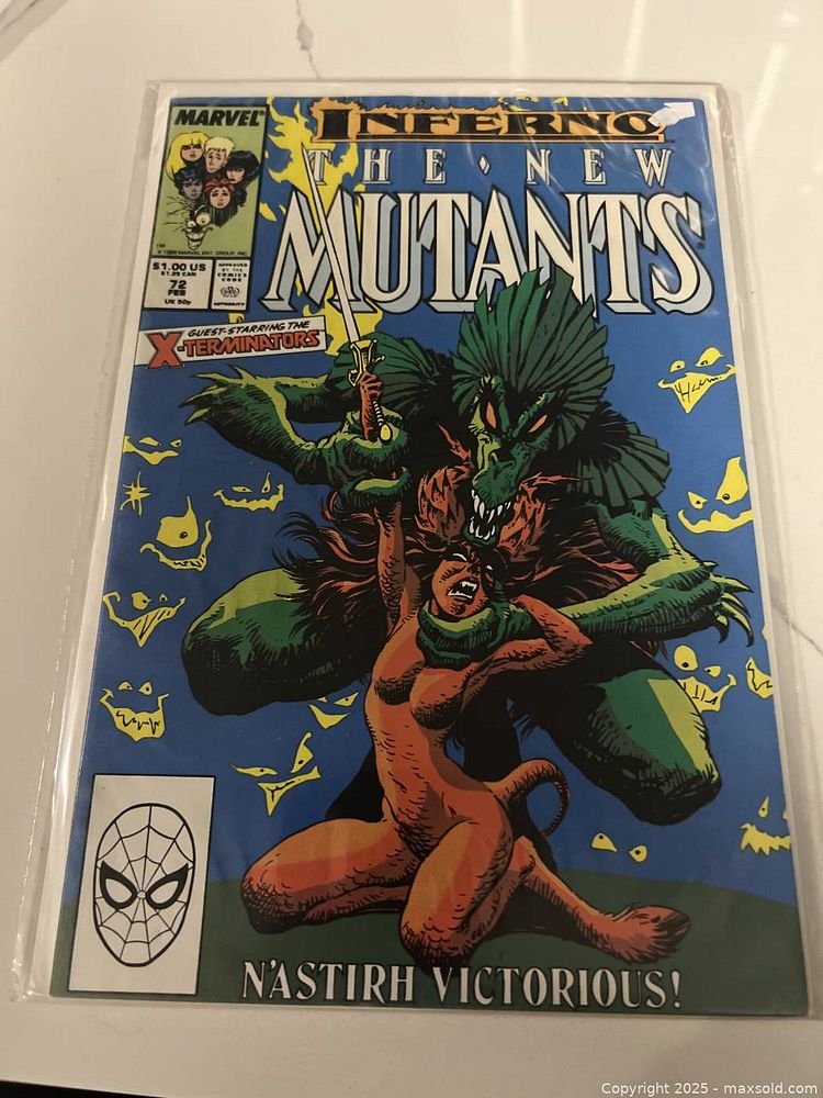 14 Marvel The New Mutants comic books | Maxsold