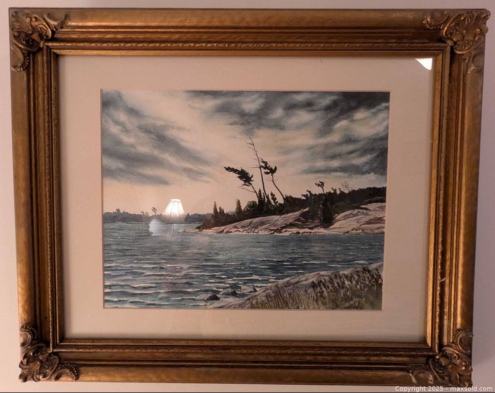 George Dunn original watercolour | Inverary (Ontario, Canada) SELLER ...