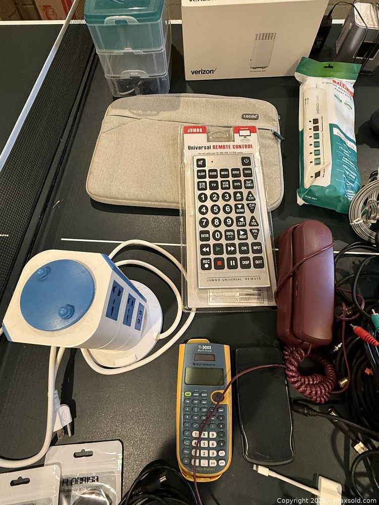 Mixed Electronics and Accessories Including New Universal Remote ...