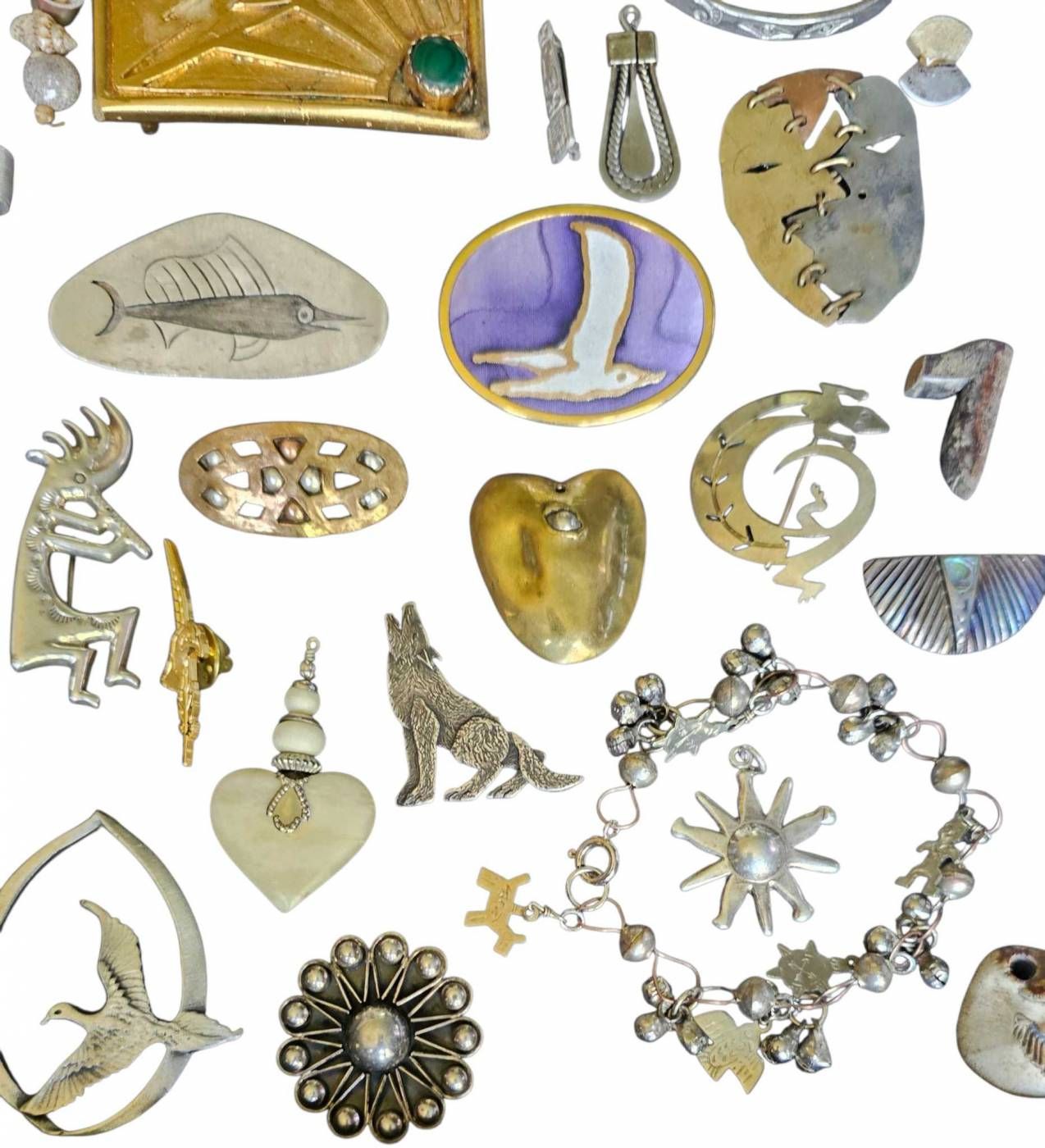 A Collection of Indigenous American Jewelry Items Lot 1 | Gig Harbor (Washington, USA) SELLER ...