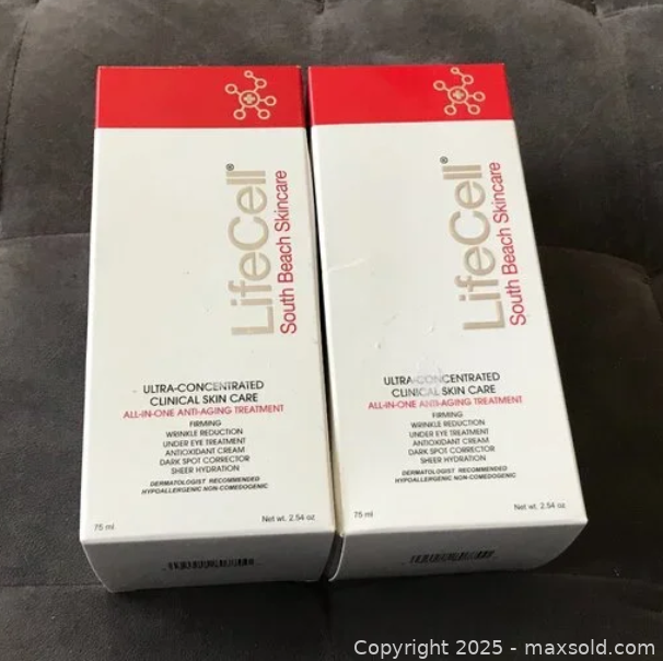 LifeCell All-In-One Anti-Aging Treatment 2 x 75 ml sealed | Maxsold