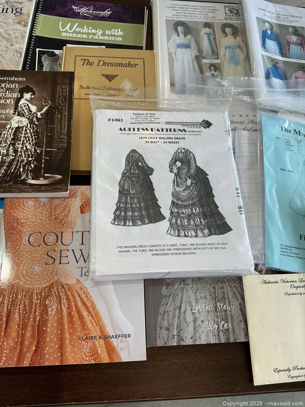 Dress pattern Books, corsets, Victorian | Port Townsend (Washington ...