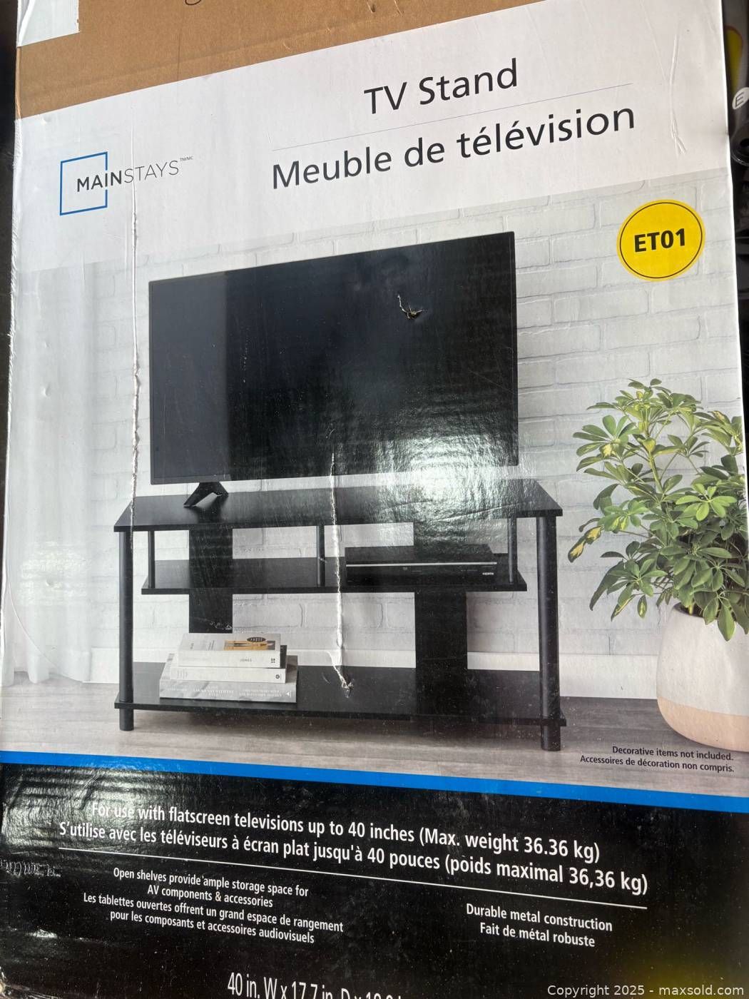 TV / Entertainment Stand - In Box | Ottawa (Ontario, Canada) SELLER ...