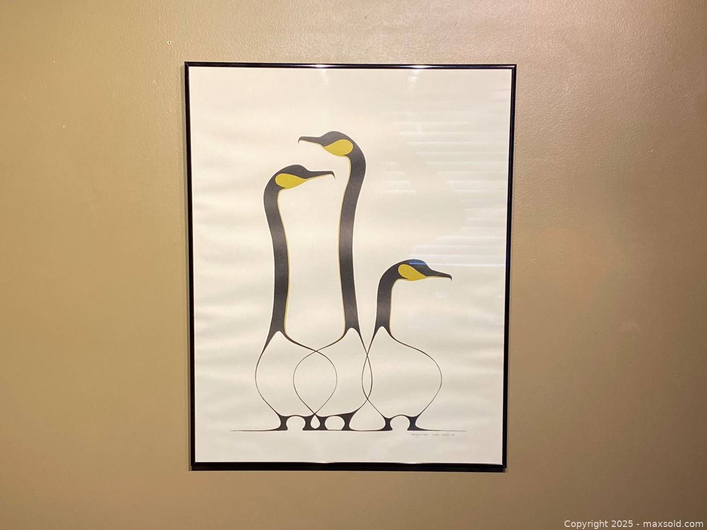 Benjamin Chee Chee Friends Print 1974 | Maxsold