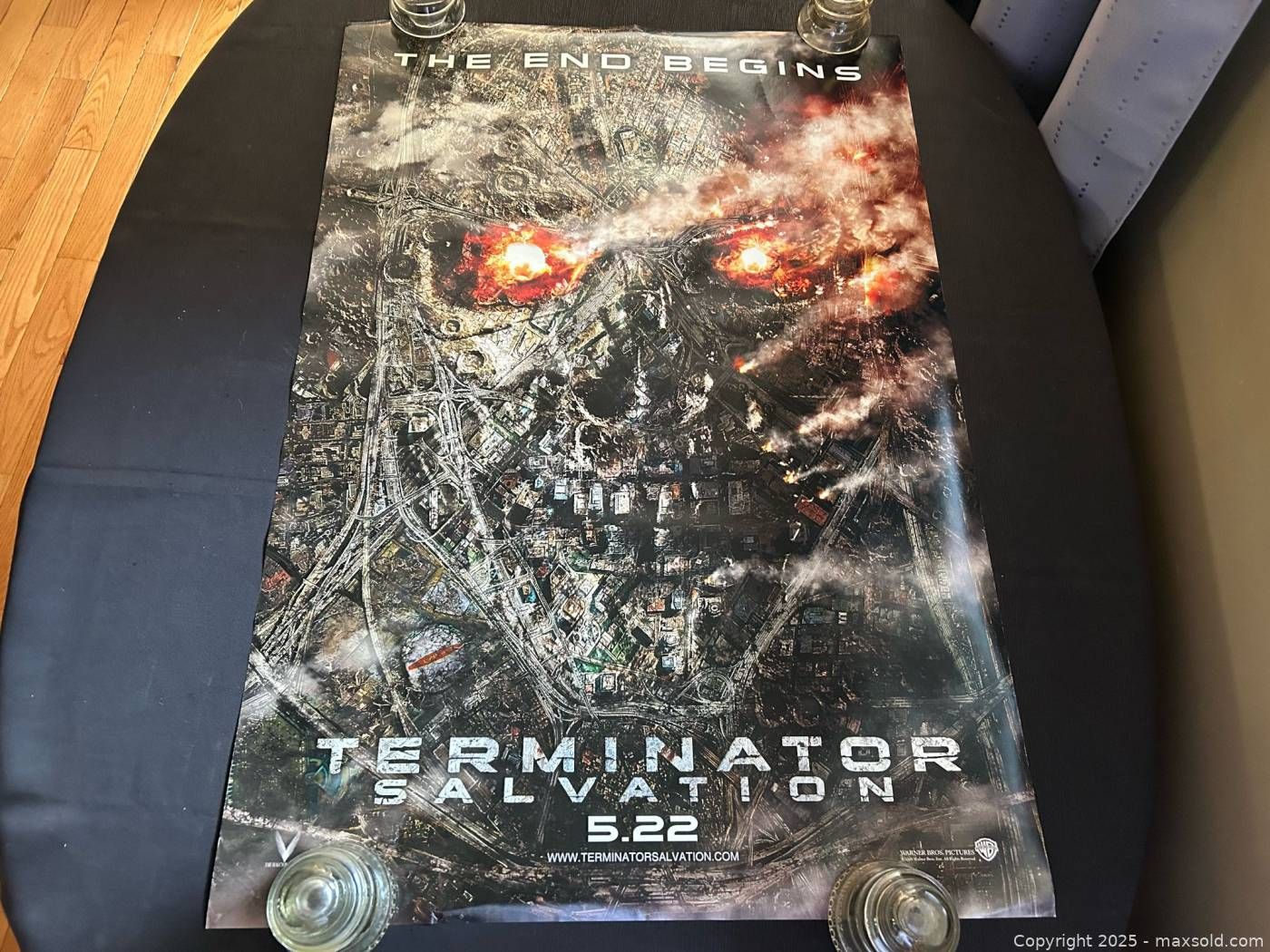 Terminator Salvation double-sided theatrical movie poster 27" x 40 ...