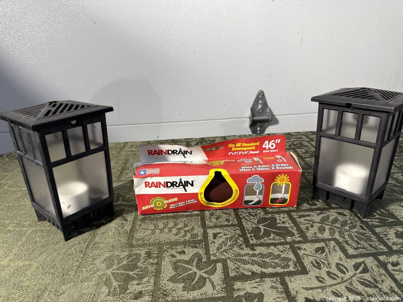 2 OFF tea-light lanterns & Amerimax Rain Drain | Maxsold