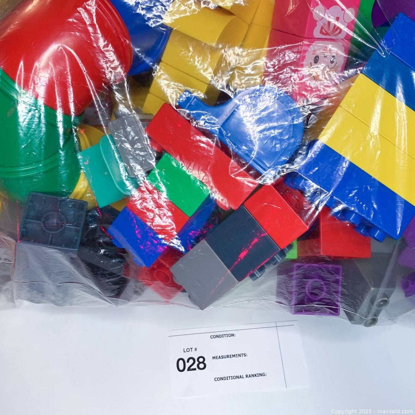 5.2 lb assorted LEGO Duplo bricks | Maxsold