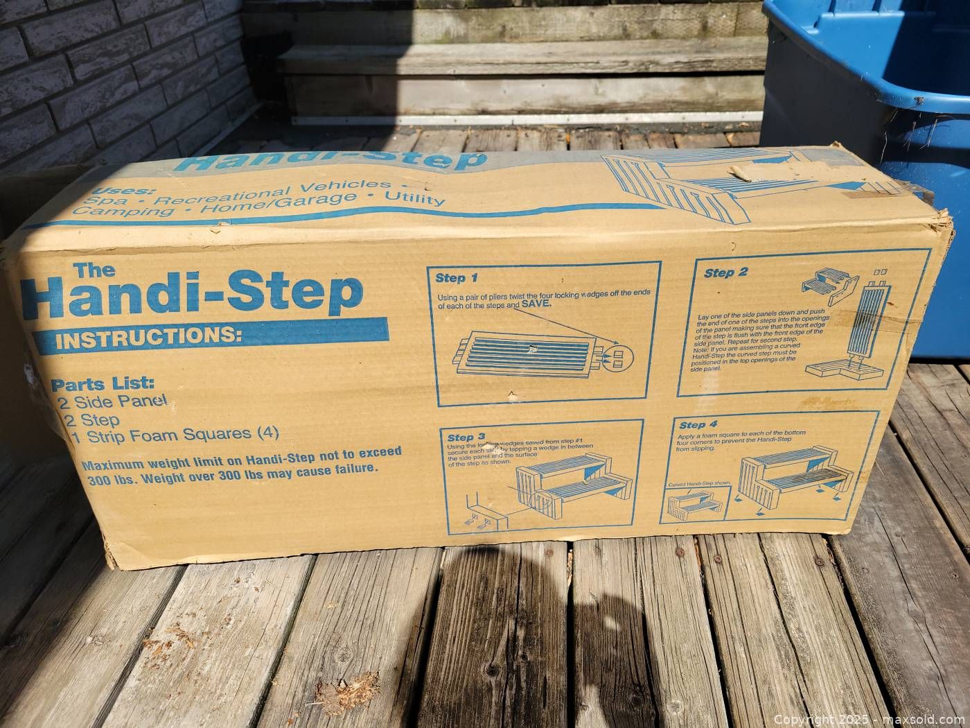 Handi-Step Gray Utility Step for Spa, RV, Camping, Home | Essa (Ontario ...