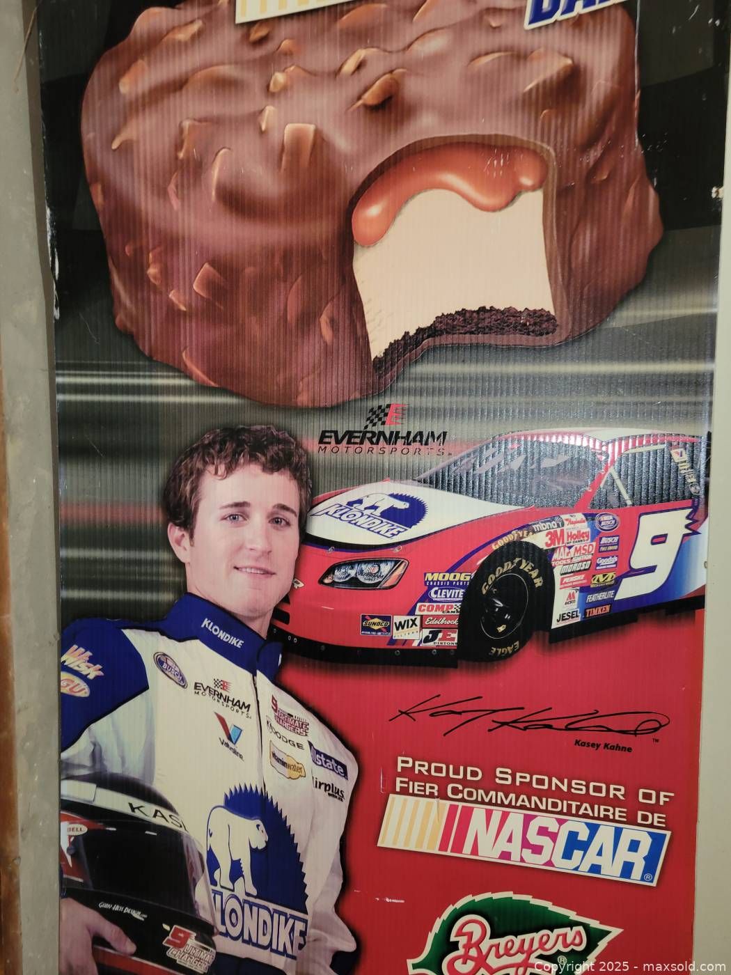 Set of 2 NASCAR Racing Posters Featuring Earnhardt and Waltrip | Maxsold