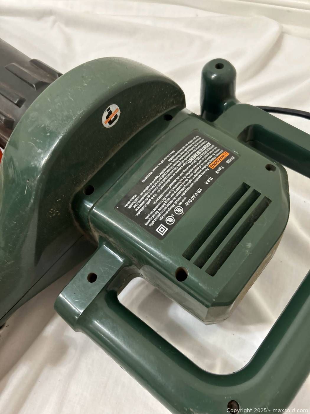 Supervac 3-in-1 Electric Leaf Blower Vacuum Mulcher | Maxsold