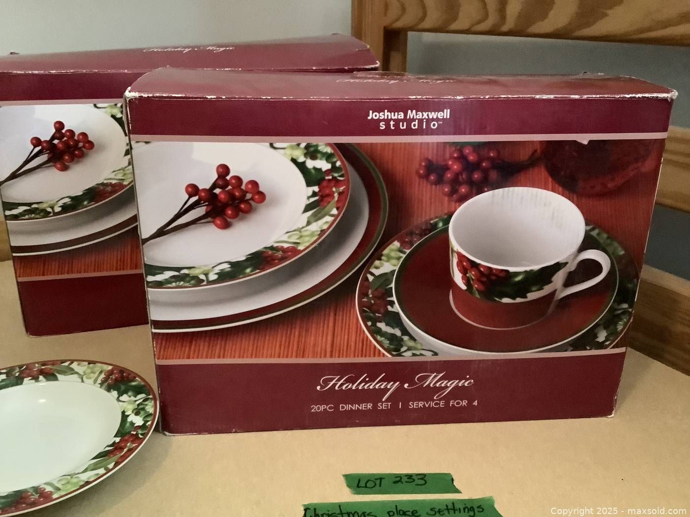 Joshua Maxwell Studio Christmas dishes | Newmarket (Ontario, Canada ...