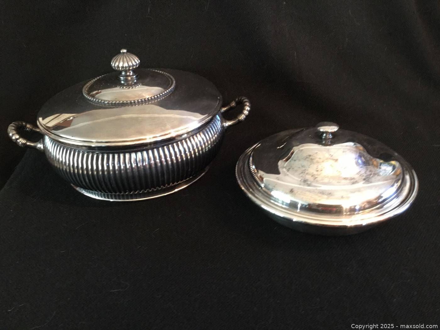 Silverplate covered serving dishes | Maxsold
