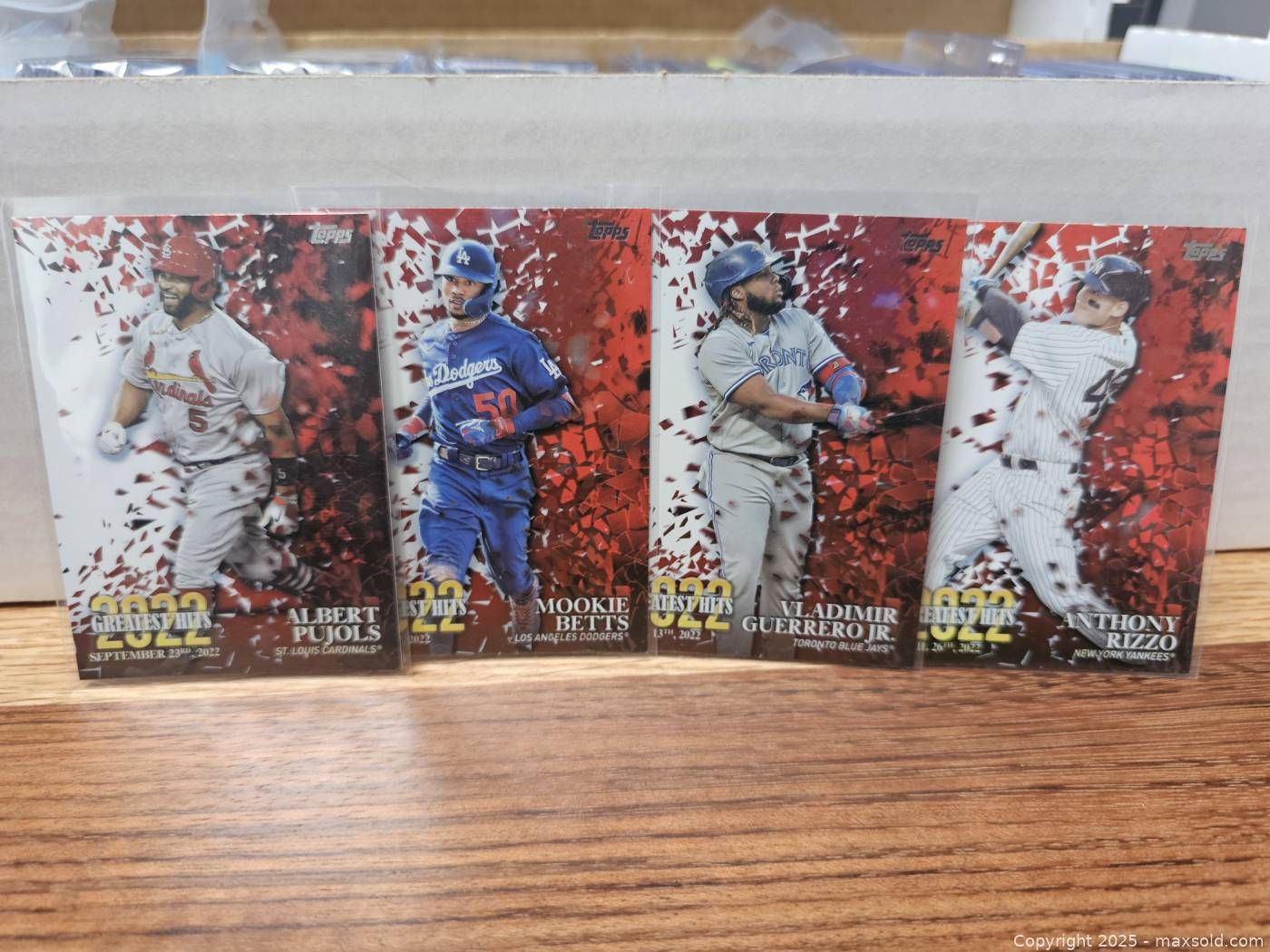 2022 Topps Greatest Hits baseball cards | Maxsold