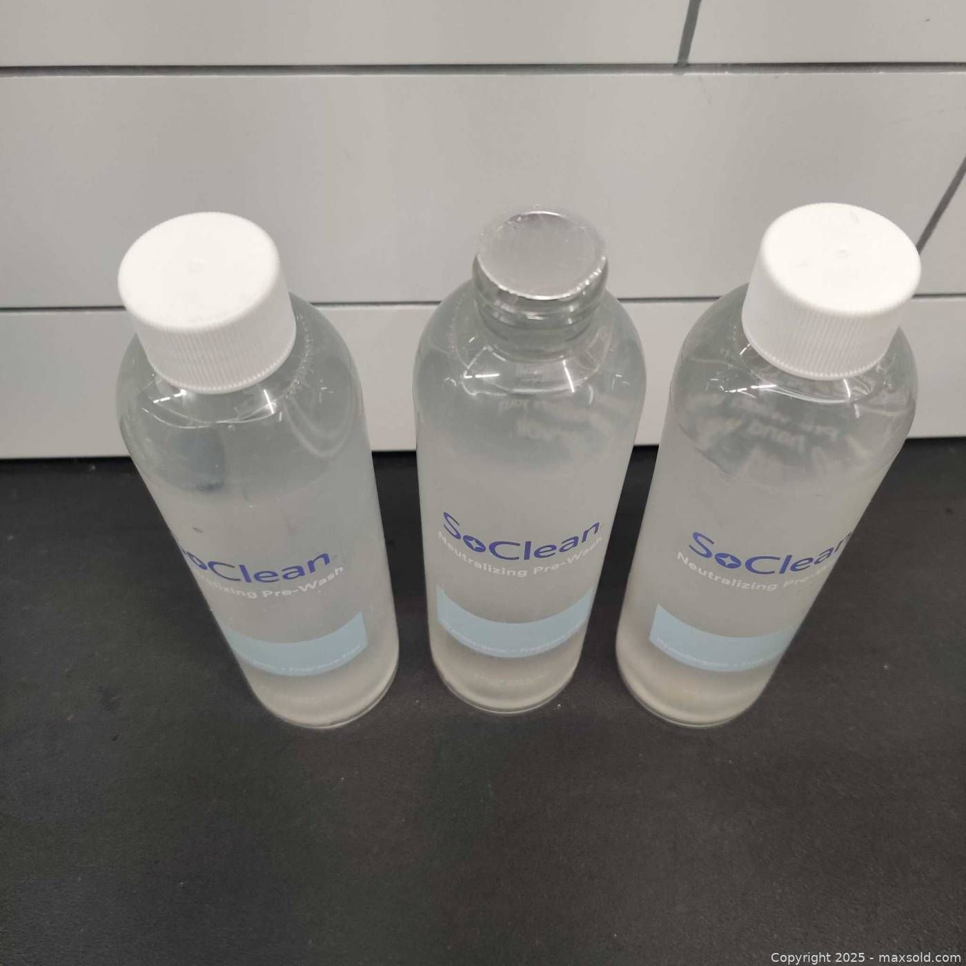 3 SoClean Neutralizing Pre-Wash Bottles 8oz | Maxsold