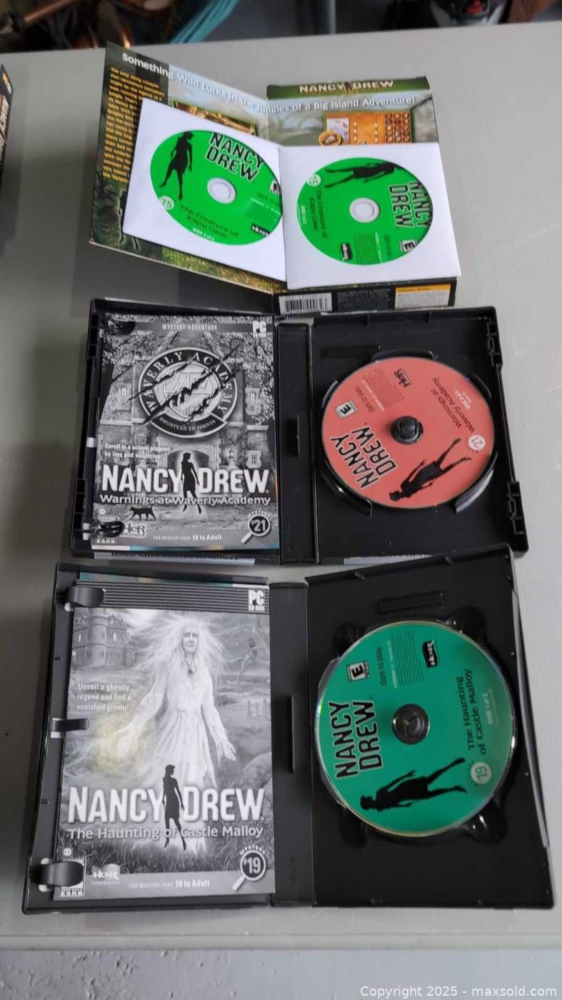 Nancy Drew PC Adventure Games Collection – 19 Windows CD-ROM | Niagara-On-The-Lake (Ontario ...