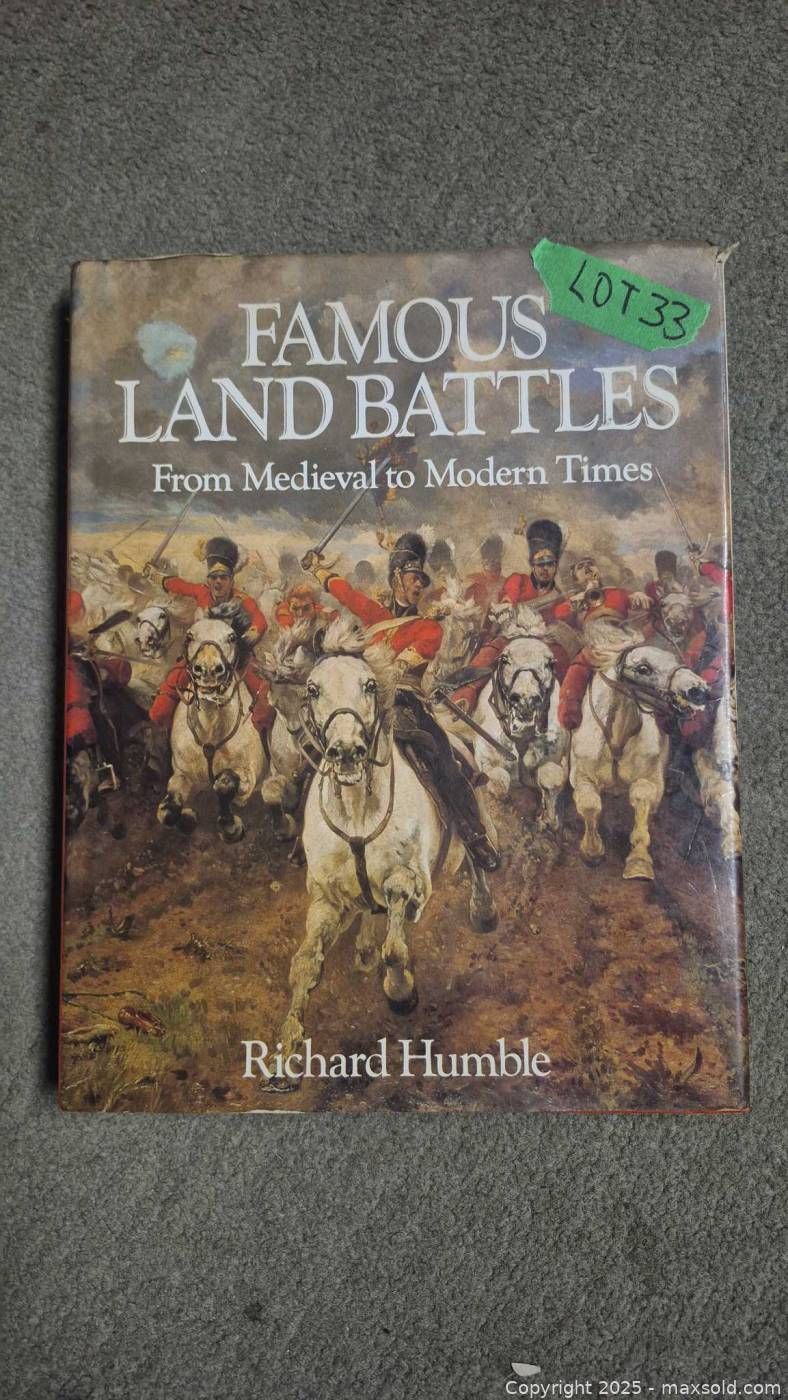 Famous Land Battles From Medieval To Modern Times Book | Maxsold