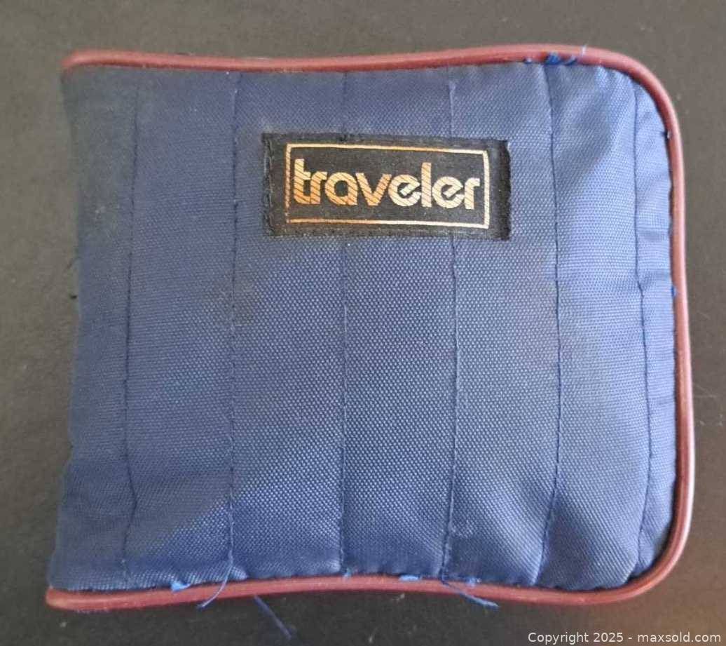 Leather fanny pack, money pouch, straps, compactable travel bags | Maxsold