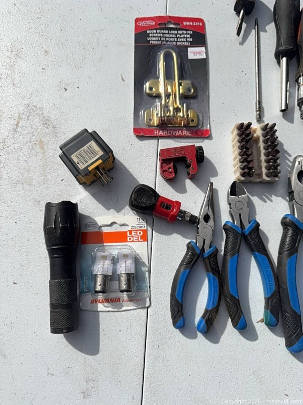 Mixed Hand Tool Lot, 25+ Pieces — Milwaukee, Fuller, Mastercraft ...