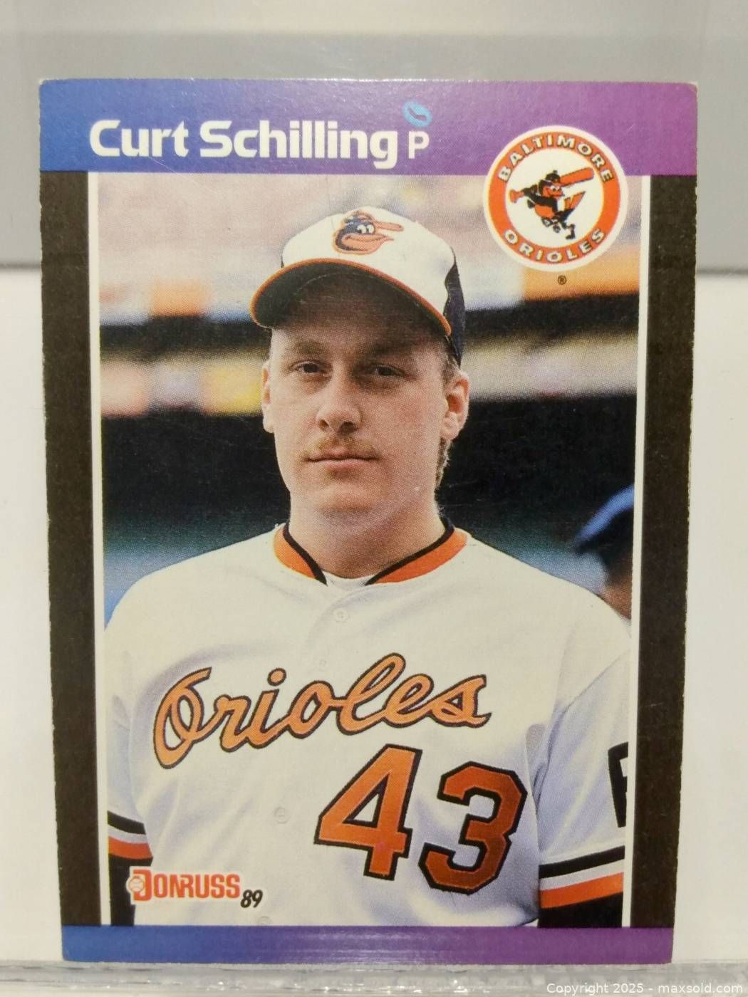 1989 Donruss Curt Schilling #635 Rookie Card | Maxsold