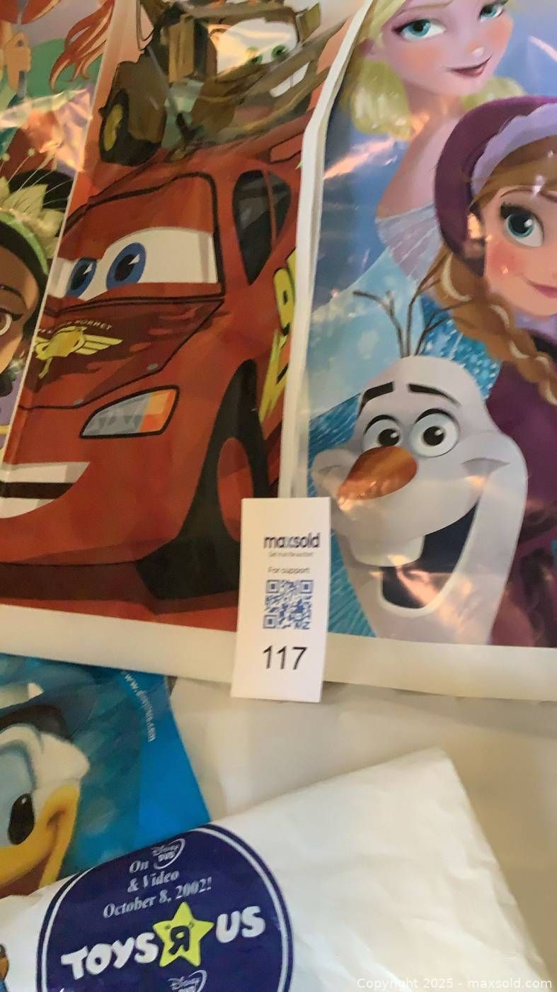 Disney Toys R Us Hudson’s Bay plastic promo bags | Maxsold