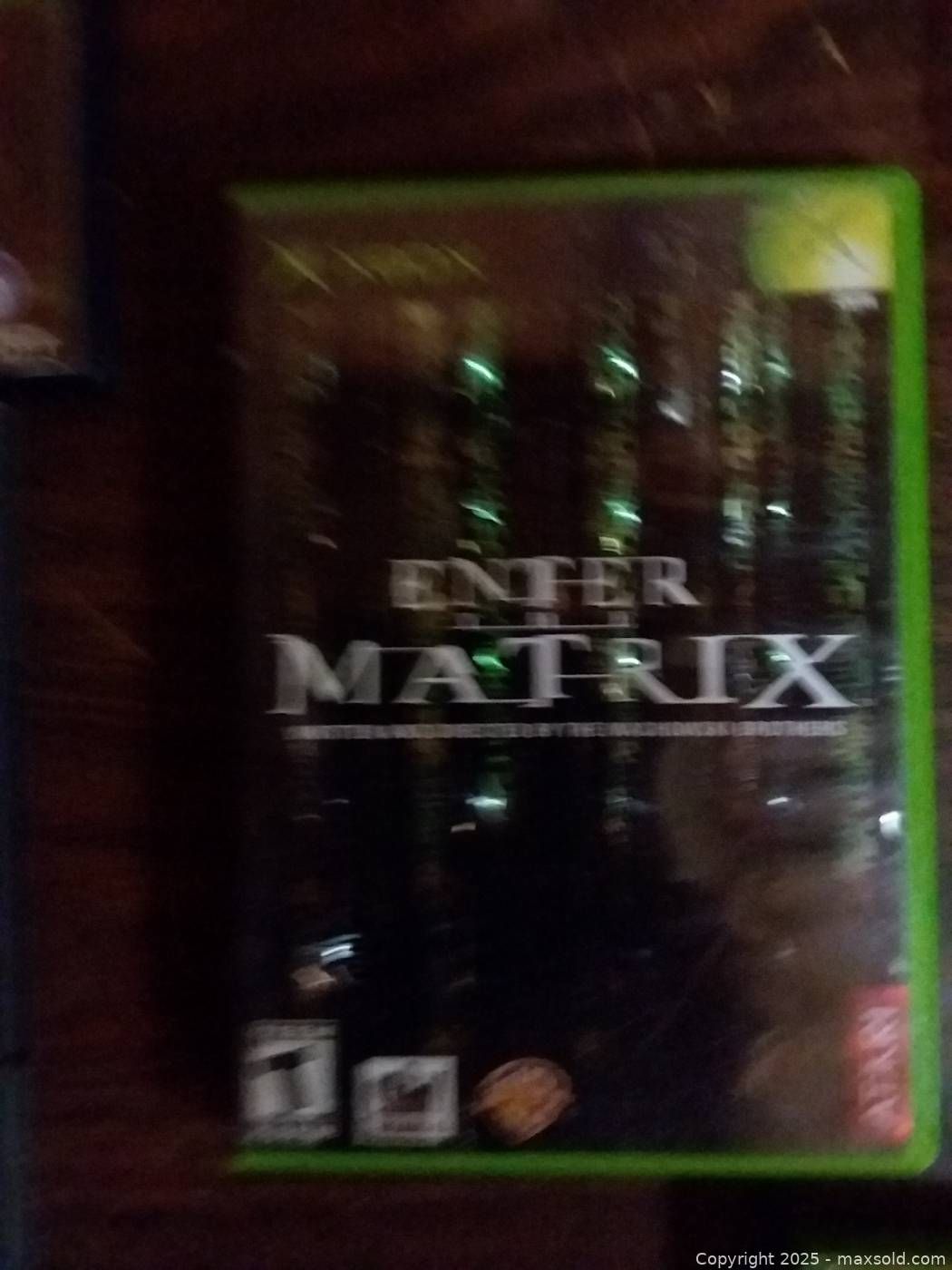 Enter The Matrix Xbox Video Game | Maxsold
