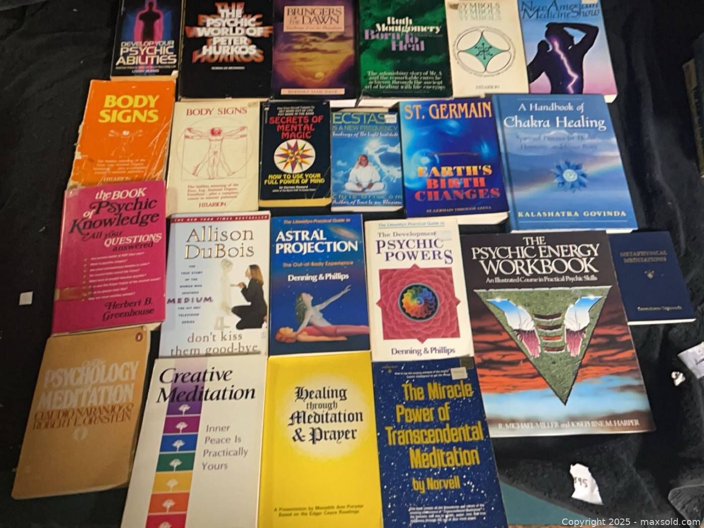 22 English New Age and Occult Books | Maxsold