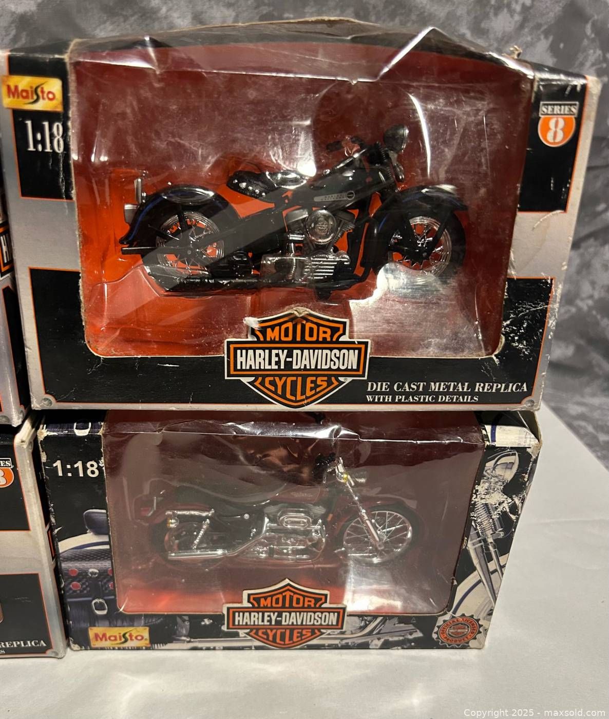 Maisto Harley-Davidson 1:18 Die-Cast Motorcycles | Maxsold