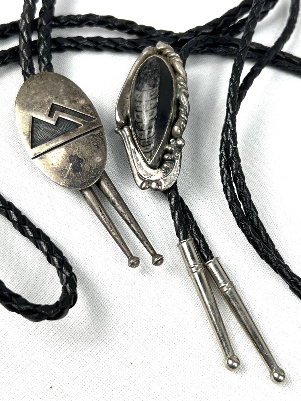 Vintage sterling silver bolo ties | Maxsold