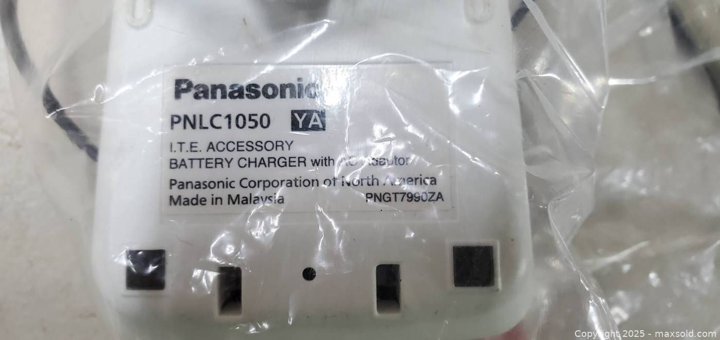 Panasonic cordless phone handsets, PNLC1050 chargers, power adapters ...