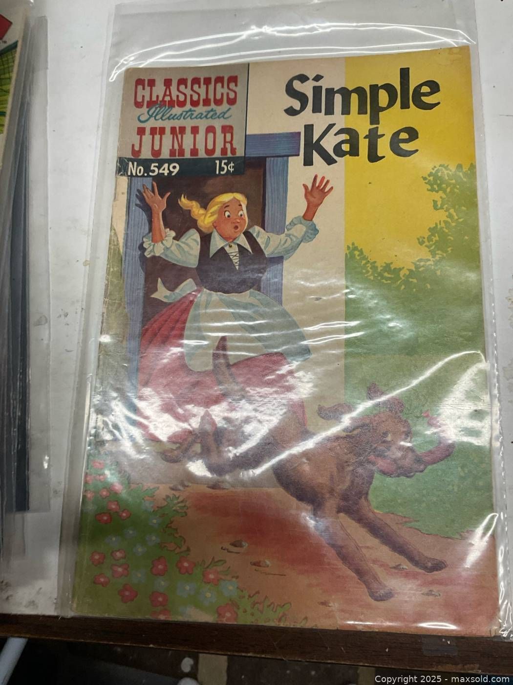 Classics Illustrated Junior No.549 Simple Kate comic book | Maxsold