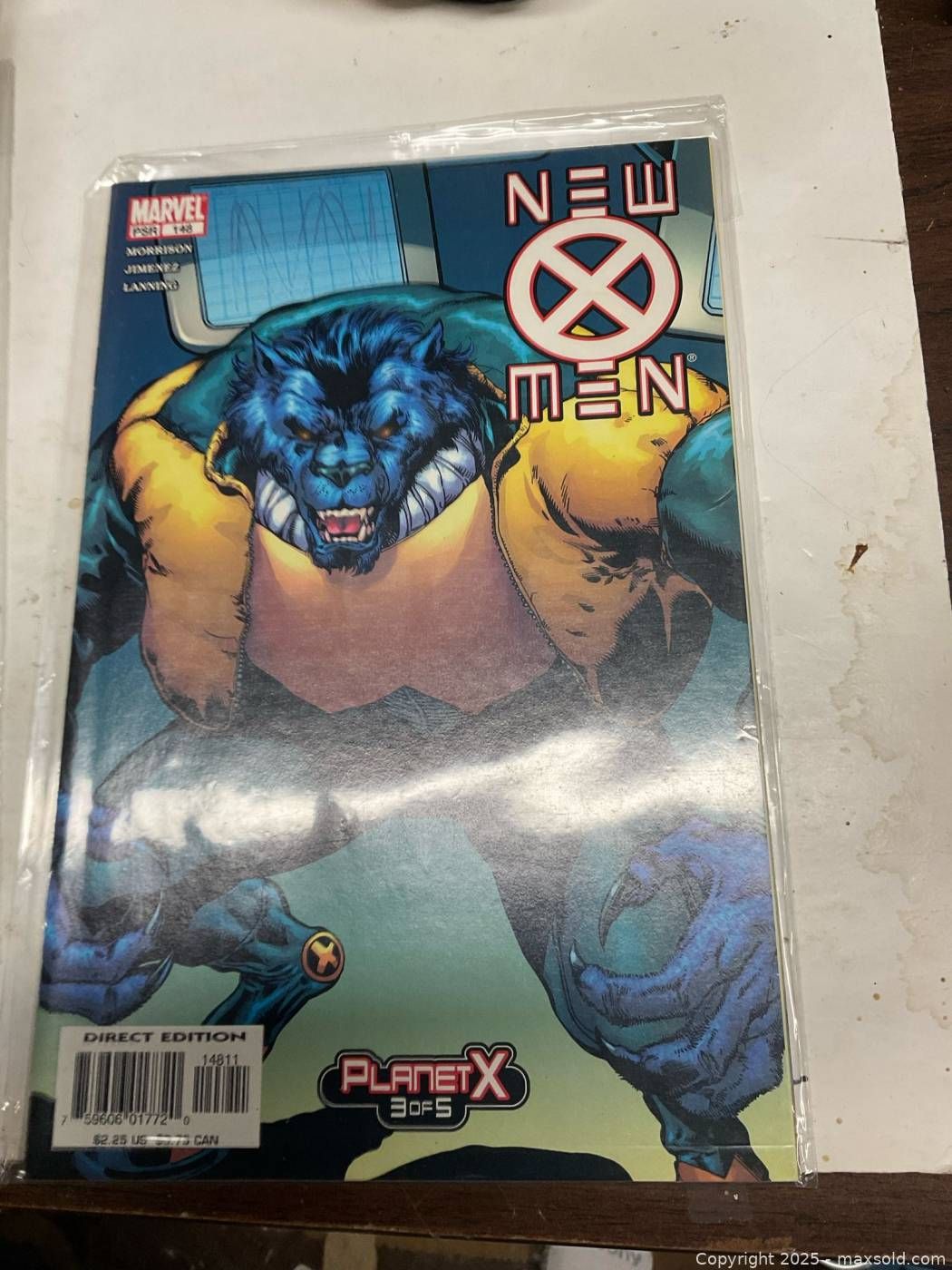 Marvel New X-Men #148 comic book | Maxsold