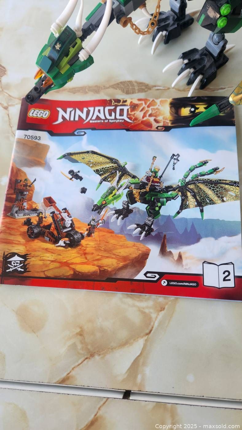 LEGO Ninjago 70593 Green NRG Dragon | Maxsold