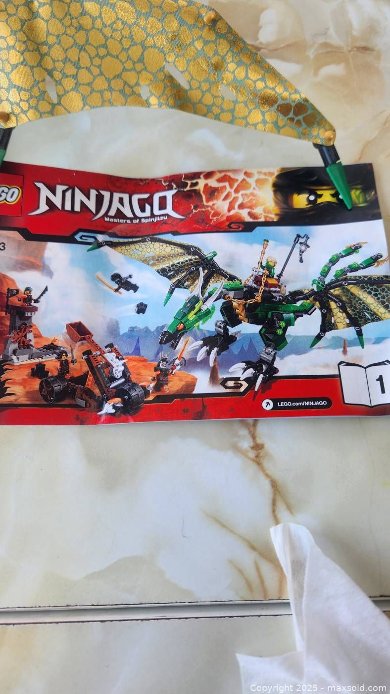 LEGO Ninjago 70593 Green NRG Dragon | Maxsold