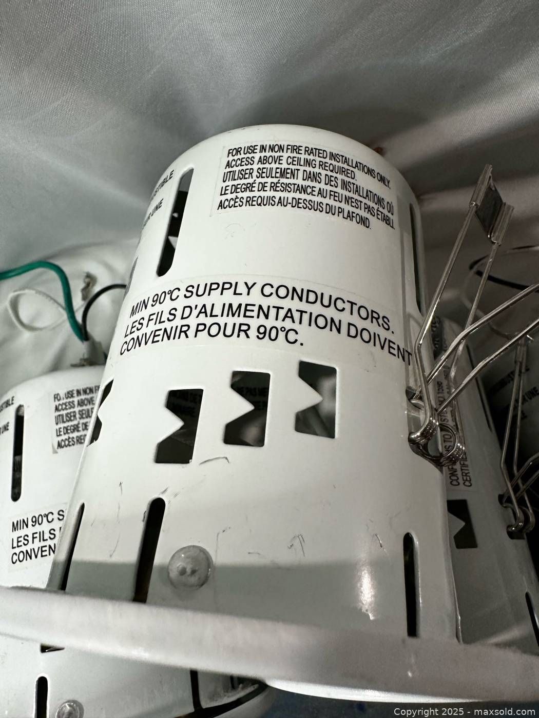 Adjustable Recessed Eyeball Downlight Housings with Trim, 5pc | Vaughan ...