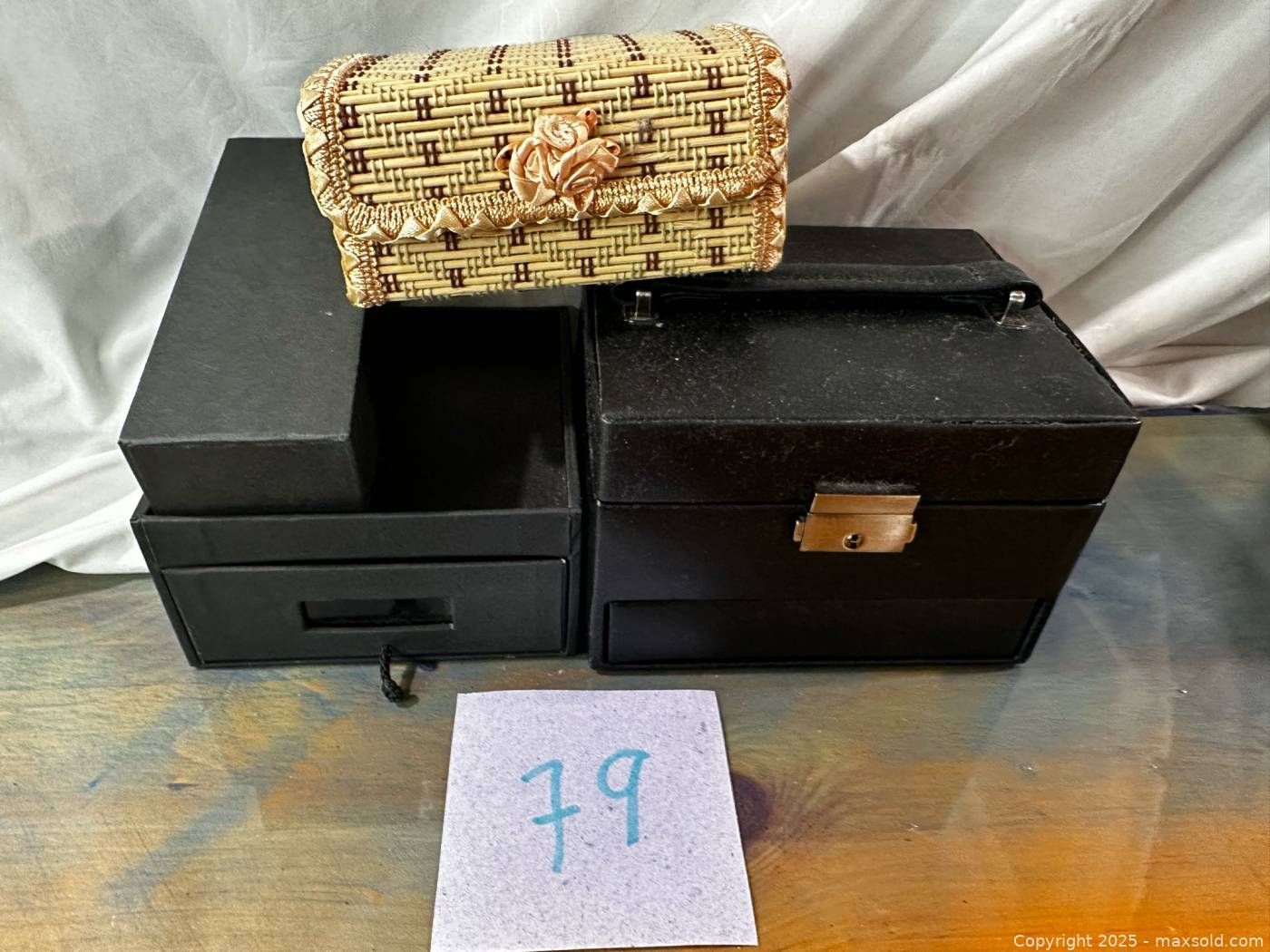 Lot of 4 Small Jewelry/Trinket Boxes, Assorted Styles | Vaughan ...