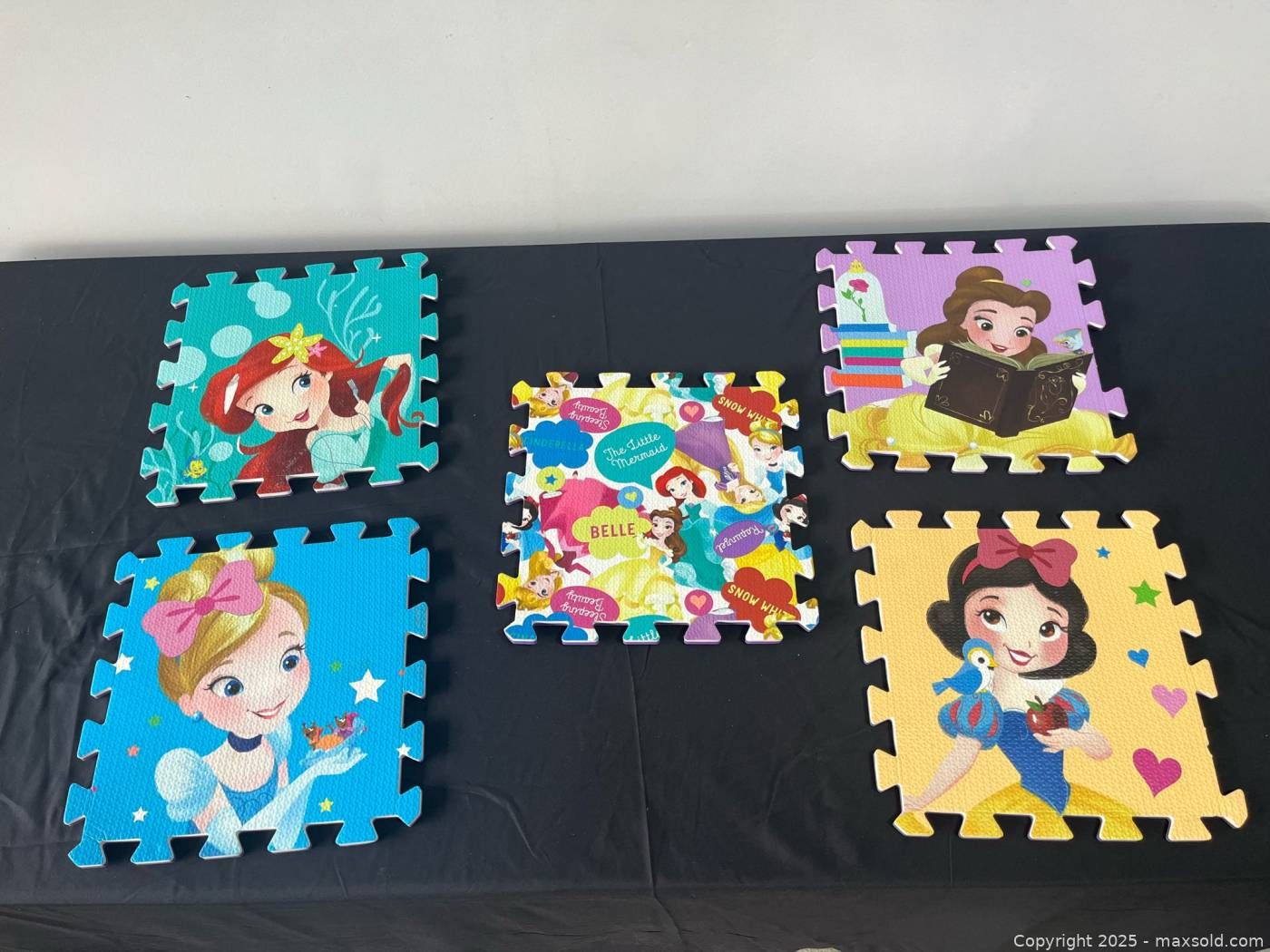 Disney Princess foam interlocking floor tiles | Maxsold