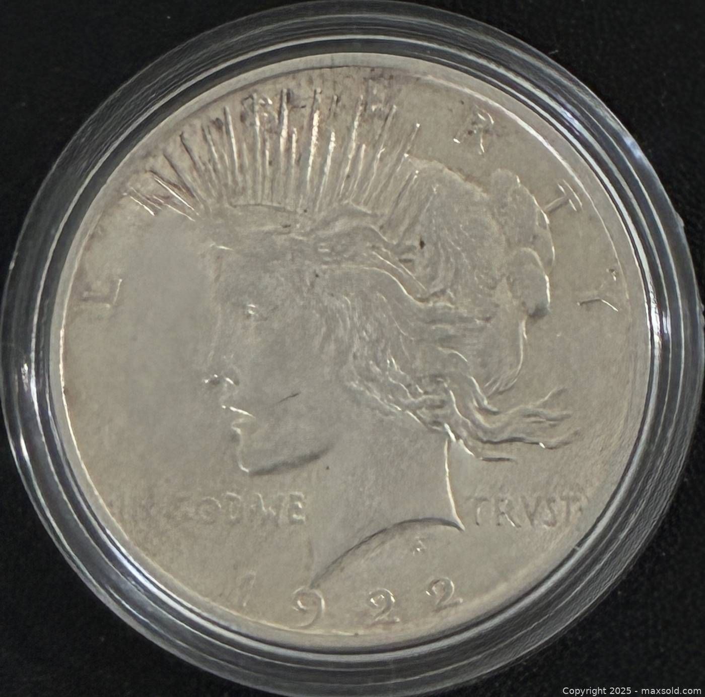 1922 US Silver Peace Dollar | Maxsold