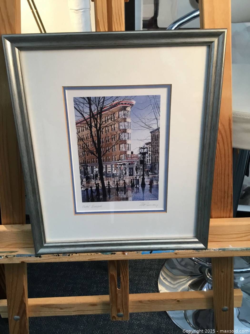 Leonard Rooney print Hotel Europe | Maxsold