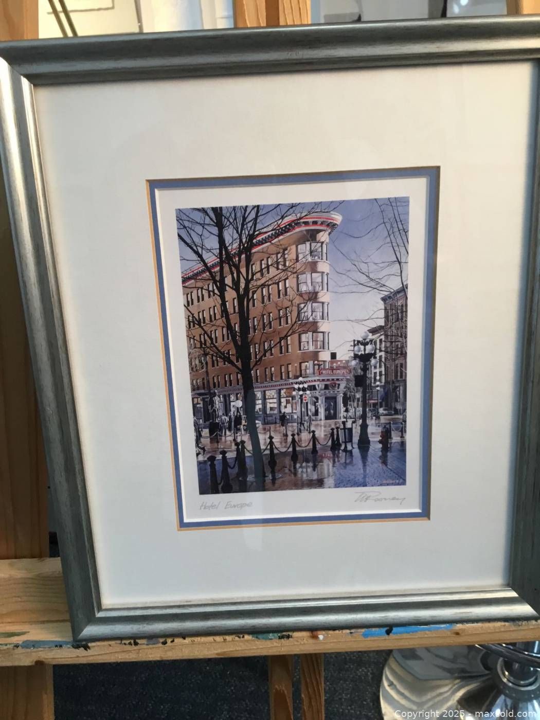 Leonard Rooney print Hotel Europe | Maxsold