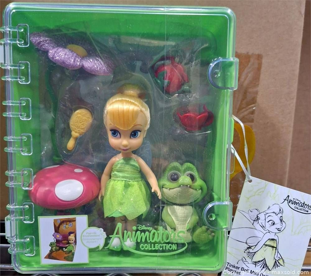 Disney Animators' Collection Tinker Bell Mini Doll Playset | Maxsold