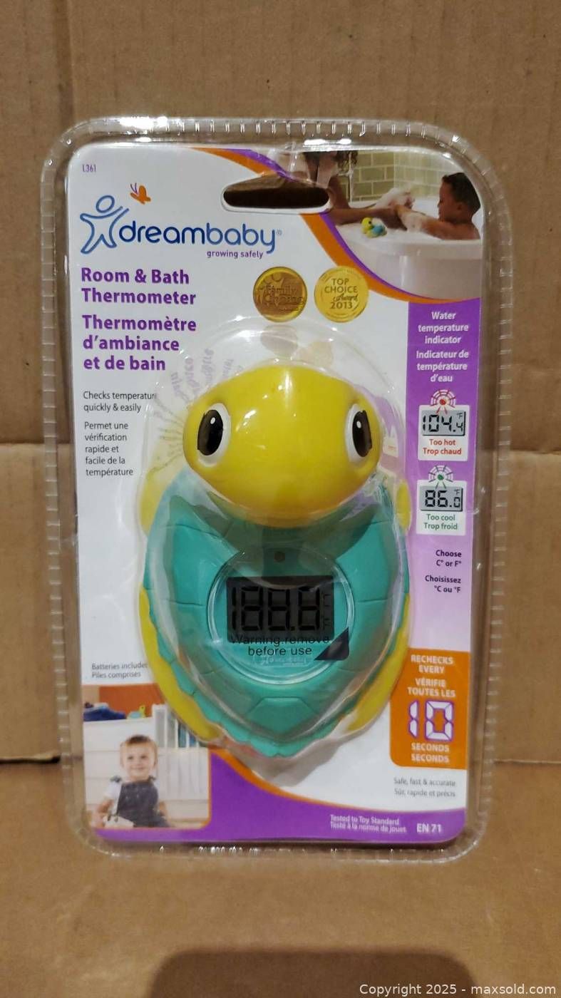 Dreambaby Baby Room & Bath Thermometer Turtle | Maxsold