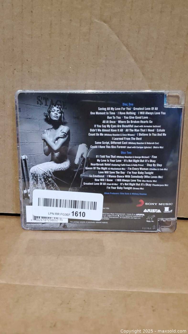 Whitney Houston “The Essential” 2-CD compilation | Maxsold