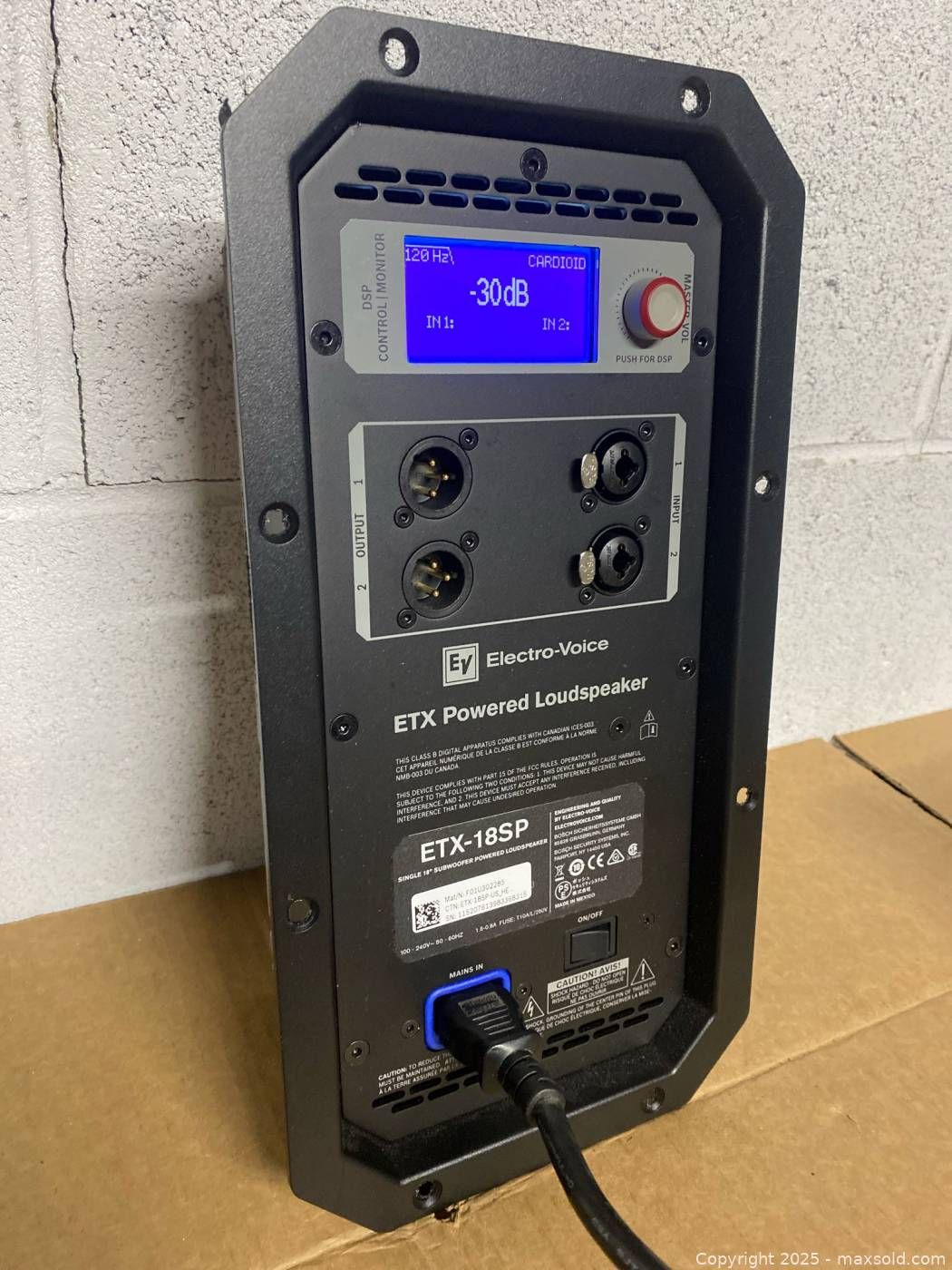 Electro-Voice ETX-18SP amplifier module | Maxsold